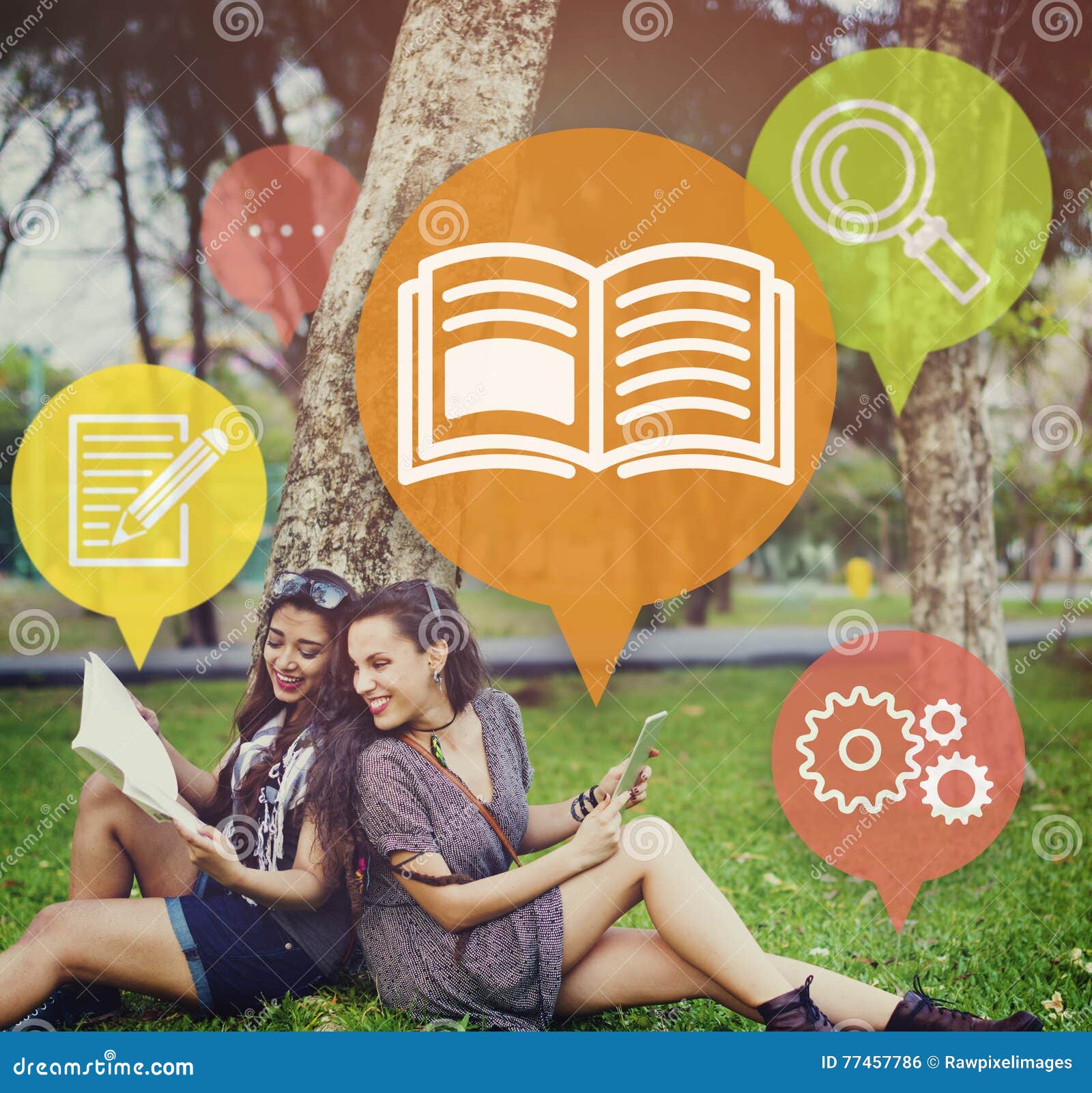 Knowledge Training Learning Skills Education Concept Stock Photo ...