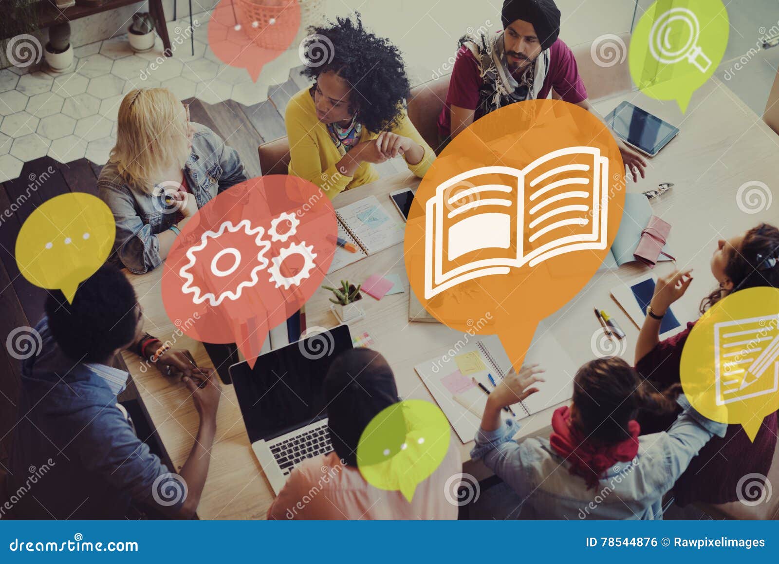 Knowledge Training Learning Skills Education Concept Stock Photo ...