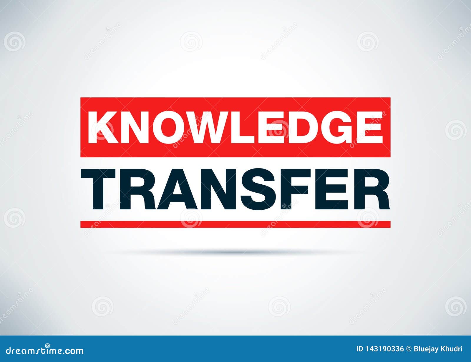Knowledge Transfer Abstract Flat Background Design Illustration Stock ...
