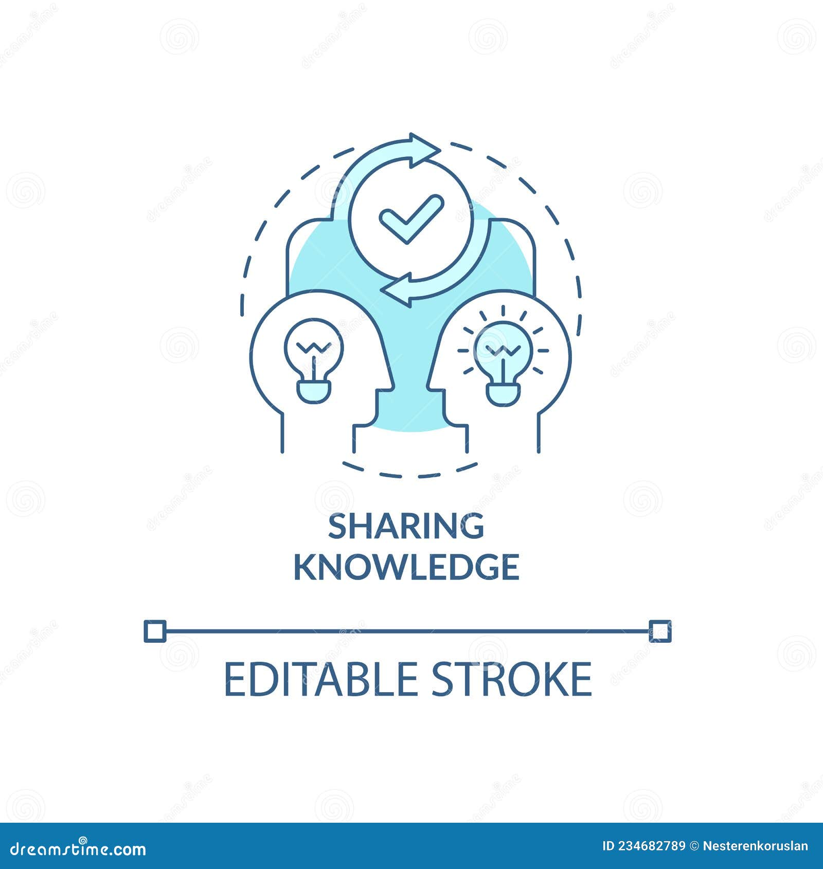 Knowledge Transfer Icon