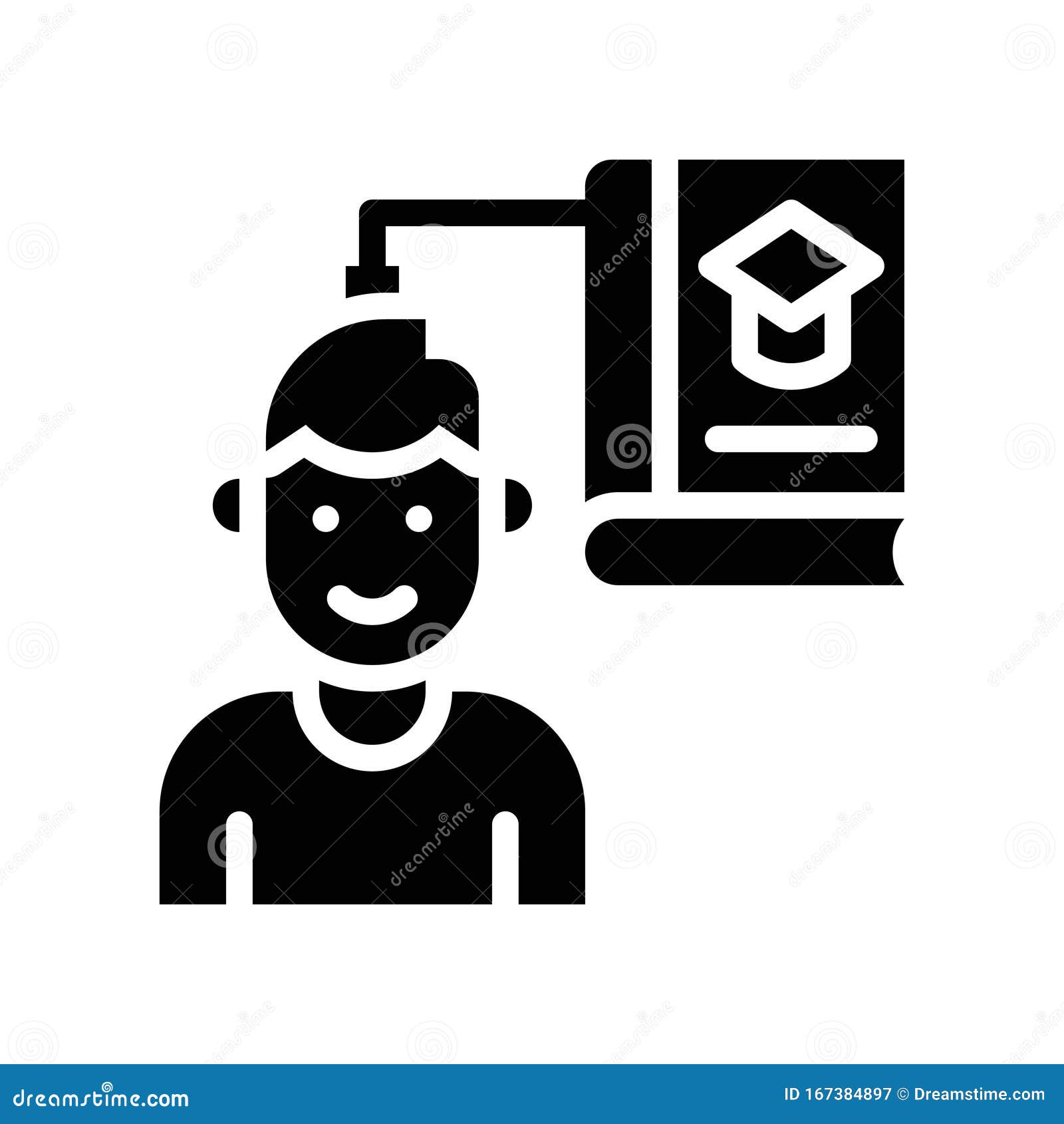 Knowledge Transfer, Future Technology Solid Design Icon Stock Vector ...