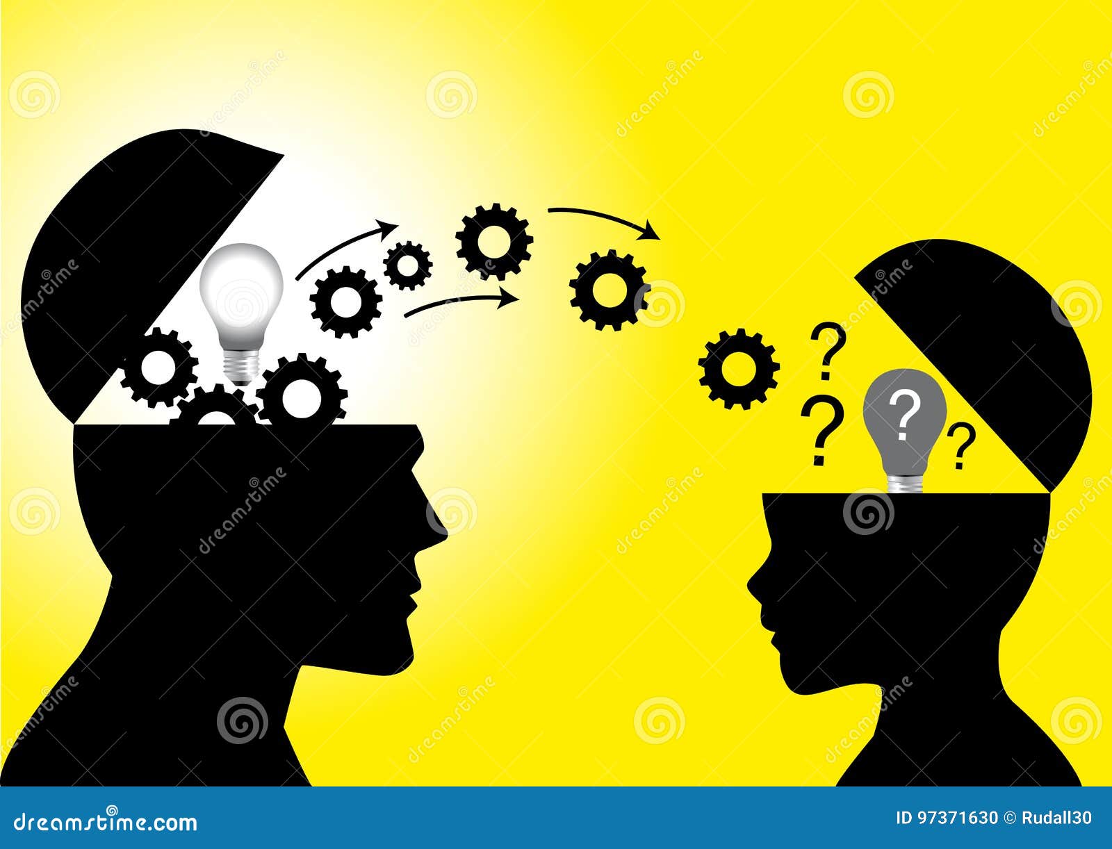 Knowledge Transfer stock vector. Illustration of bulb - 97371630 Knowledge Transfer stock vector. Illustration of bulb - 97371630