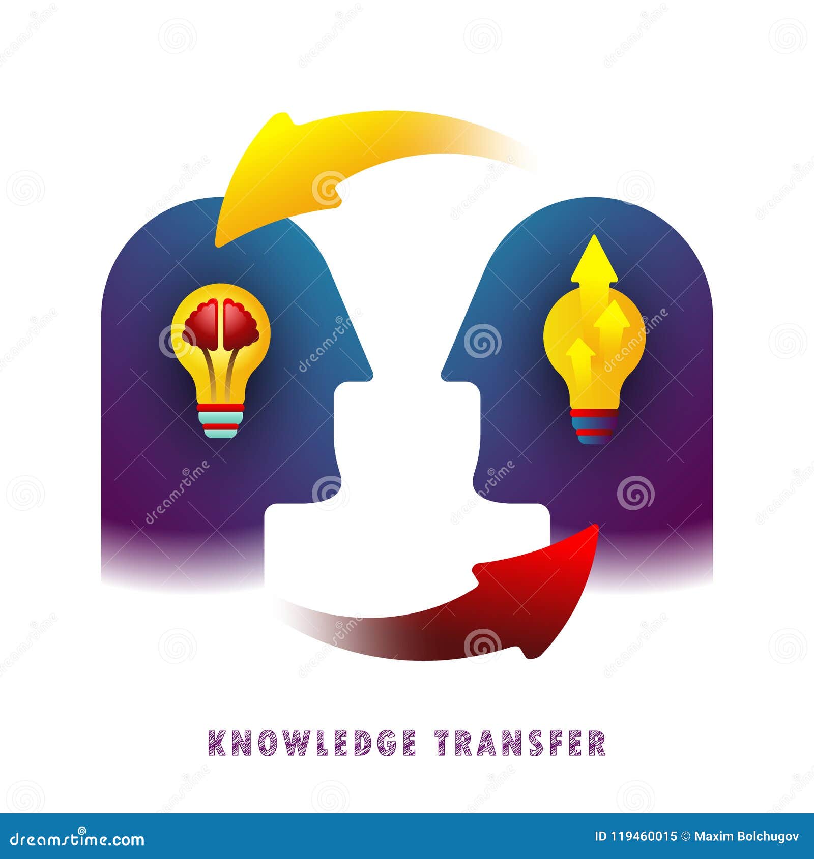 Knowledge Transfer. Vector. Flat. Gradient. Icon Stock Vector ... Knowledge Transfer. Vector. Flat. Gradient. Icon Stock Vector ...