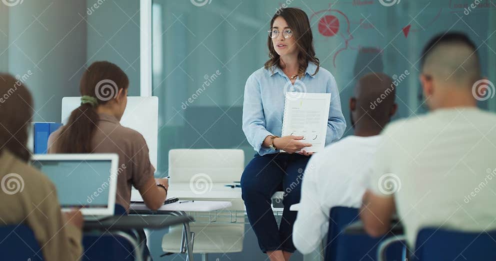 Knowledge Will Bring You the Opportunity To Make a Difference. a Class ...