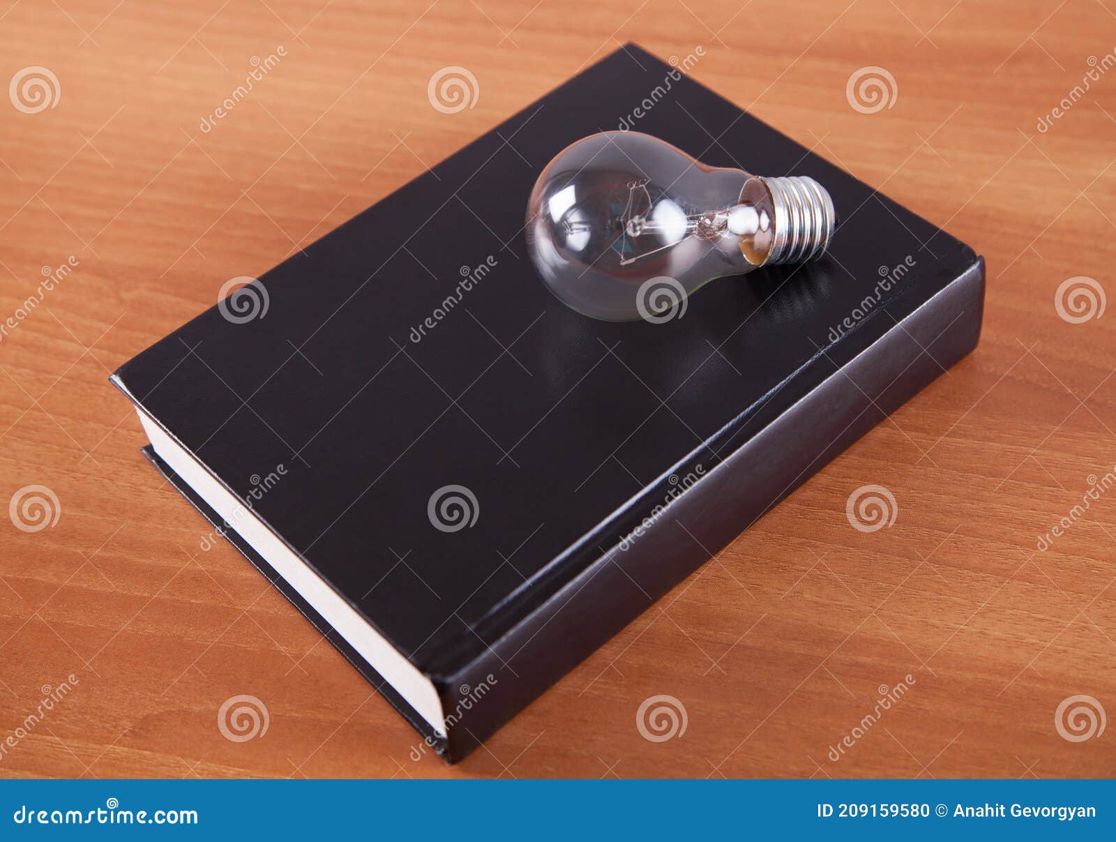 Knowledge and Wisdom Light Bulb and Book Stock Photo - Image of think ...