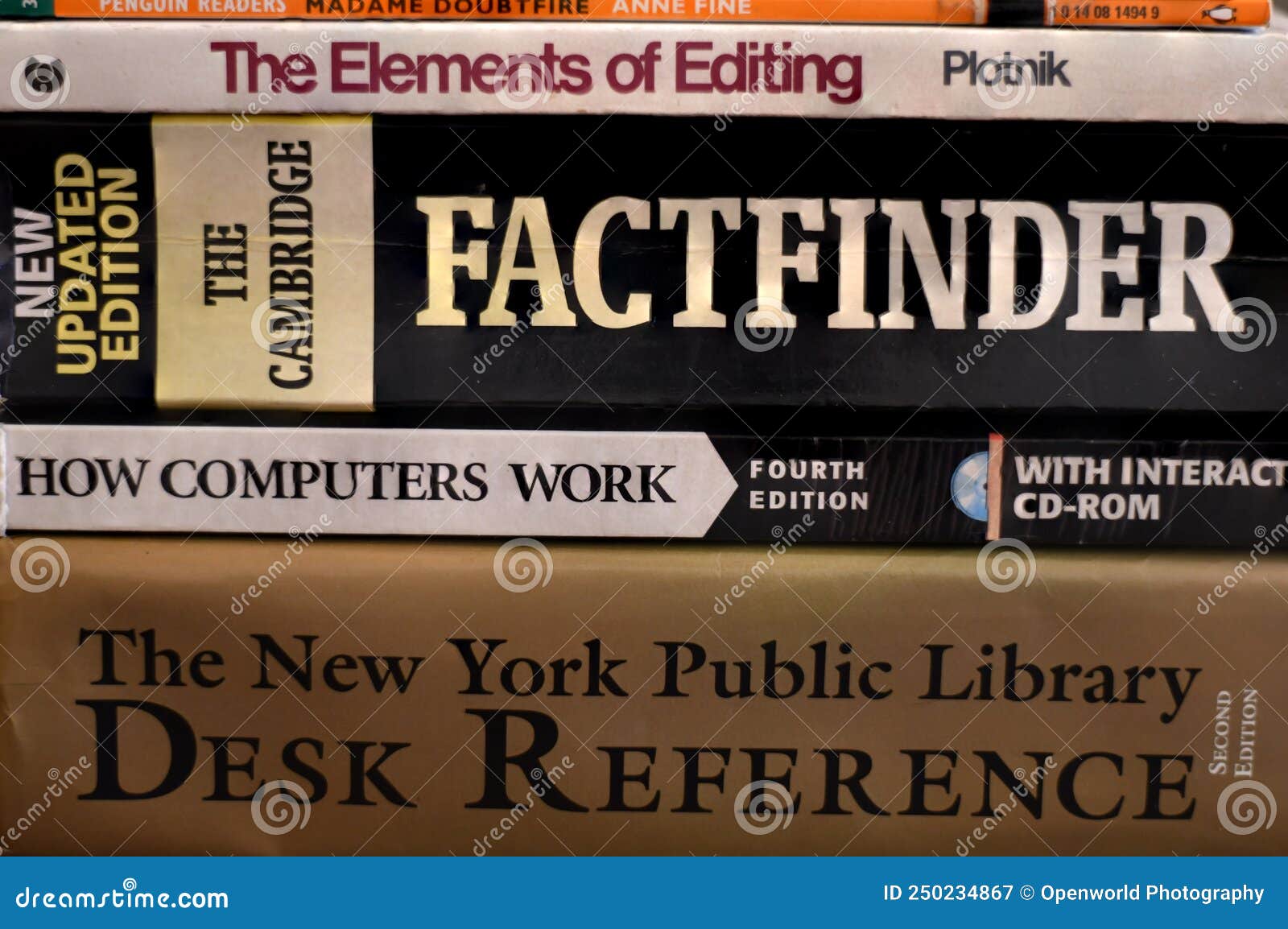 Knowledgeable Books on a Table Editorial Photography - Image of library ...