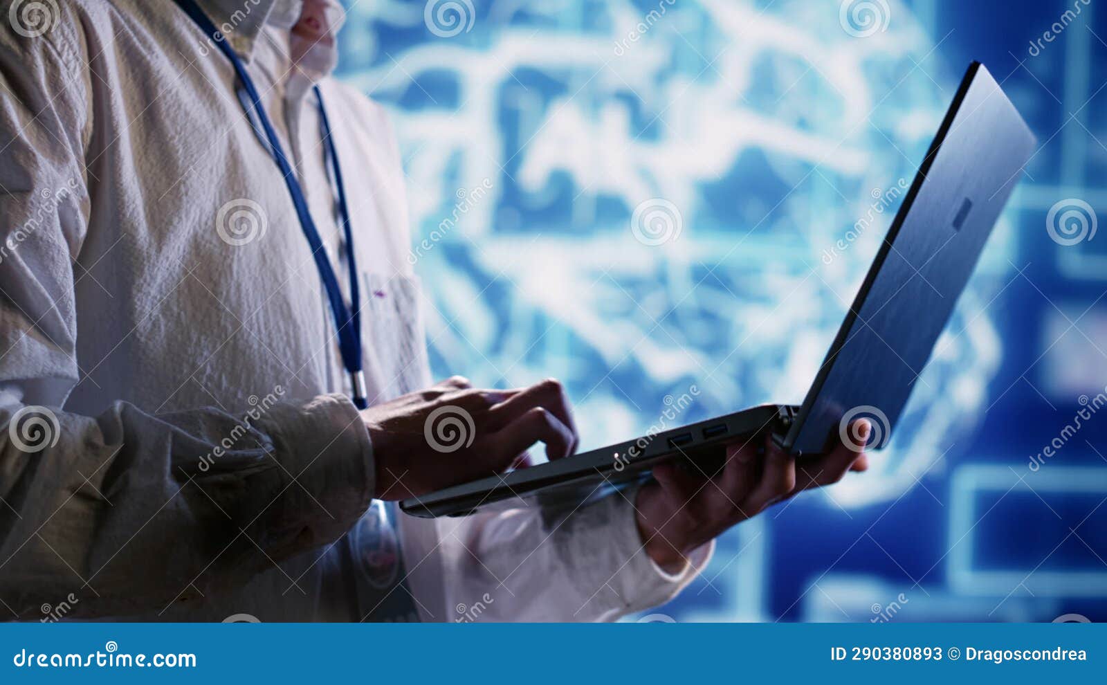 Manager Overseeing AI Systems Stock Video - Video of knowledgeable ...