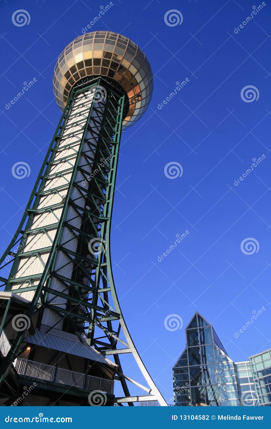 Knoxville Sunsphere stock photo. Image of world, downtown - 13104582
