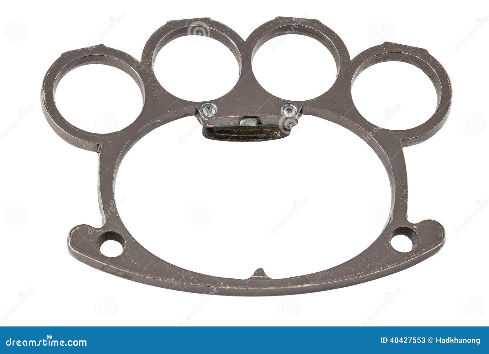 Knuckle duster stock image. Image of knuckle, attack - 40427553