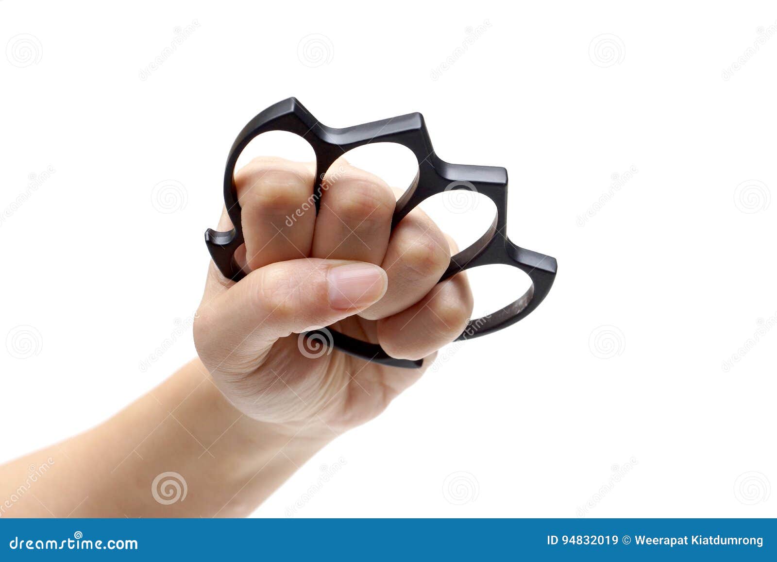 Knuckle-duster Crime Violence Isolated Royalty-Free Stock Photography ...