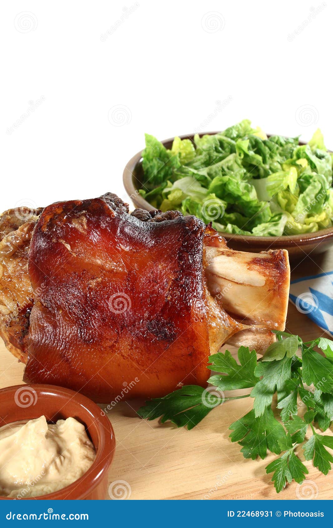 Knuckle of pork stock image. Image of pretzels, roasted - 22468931