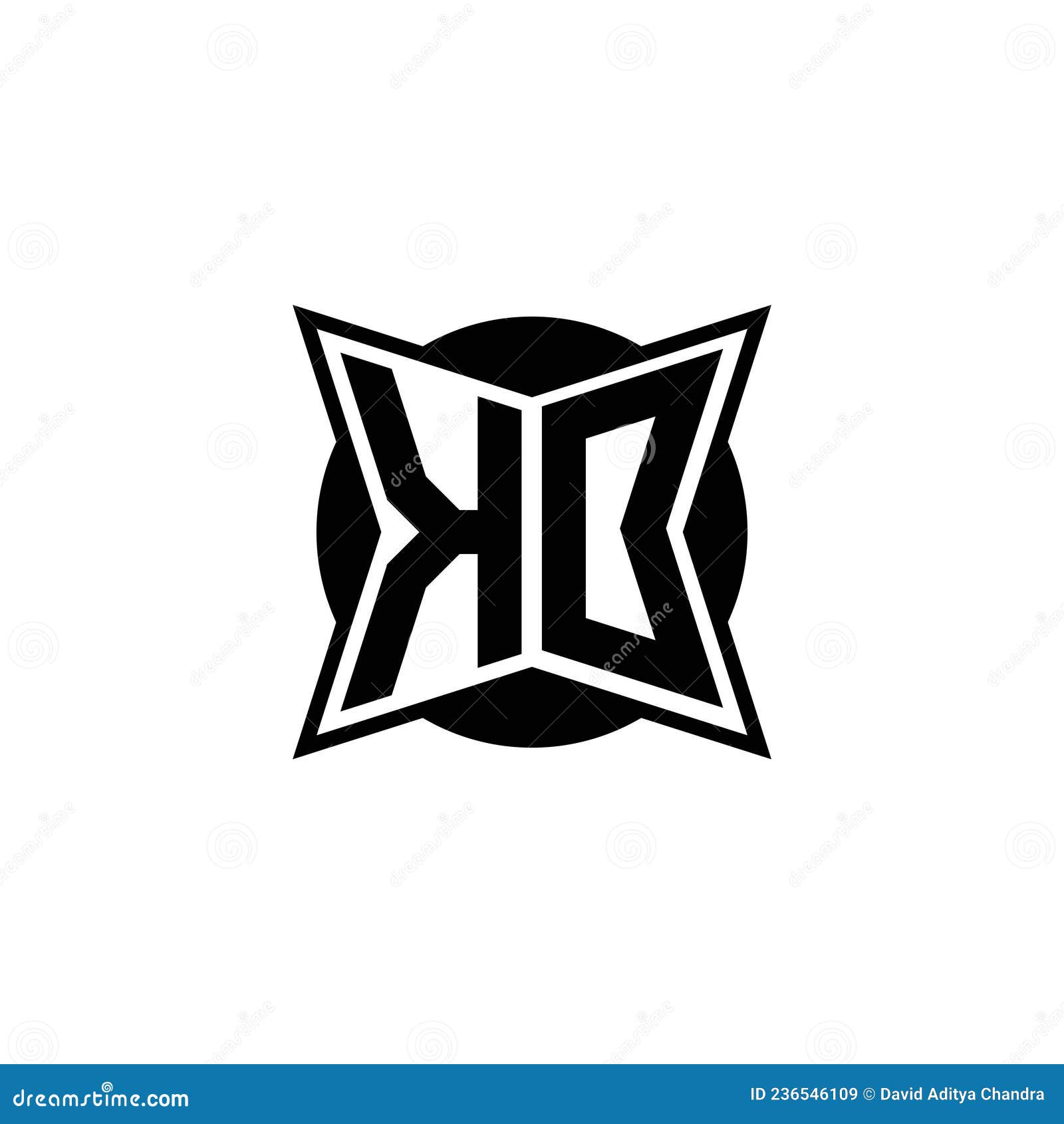 KO Logo Monogram Geometric Modern Design Stock Vector - Illustration of ...
