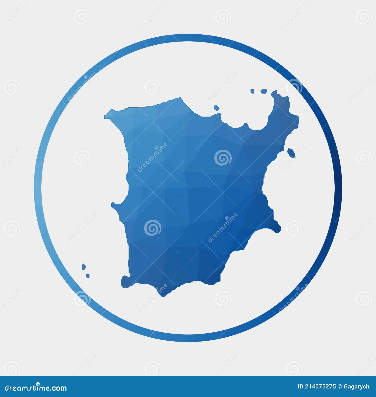 Ko Samui icon. stock vector. Illustration of isolated - 214075275