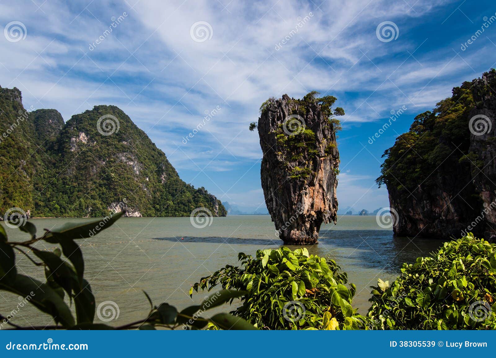 Ko Tapu Just Off James Bond Island Stock Image - Image of andaman ...