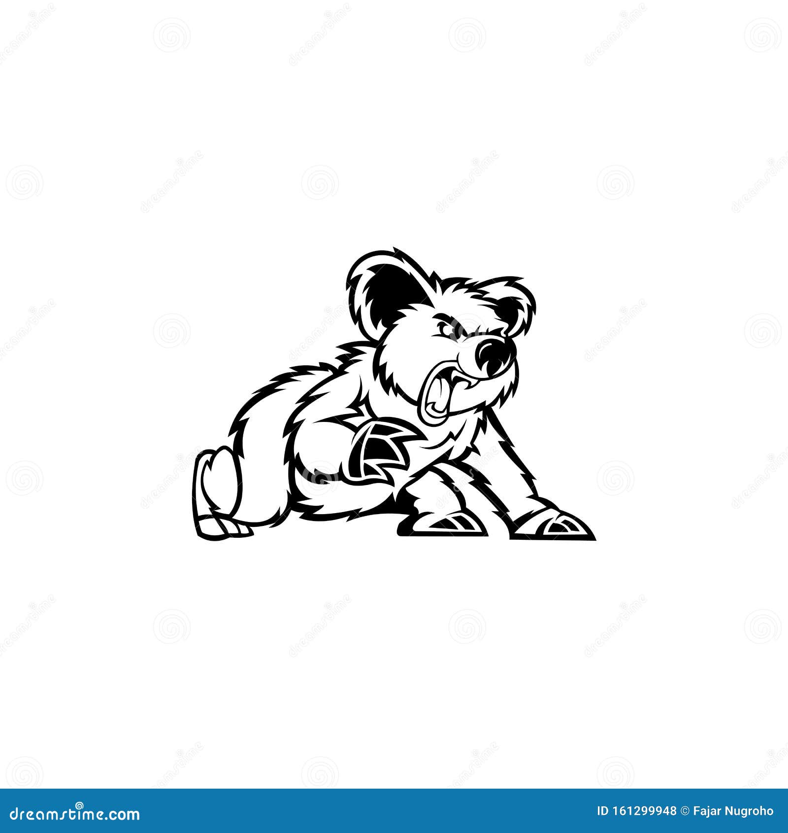 Koala Angry Emoji. Koala Bear Evil Emotions Avatar. Beast Aggressive ...