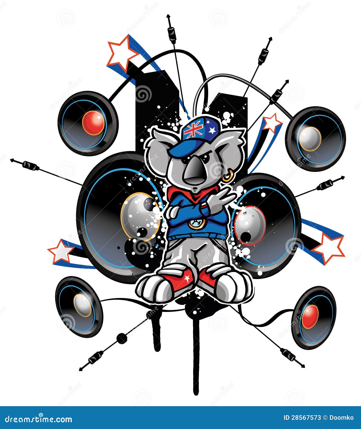 Cartoon Rapper | CartoonDealer.com #9475373