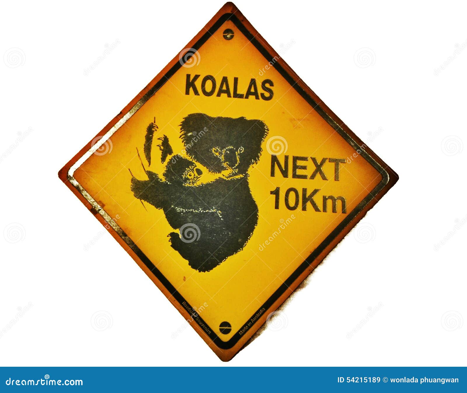 Koala Sign Stock Photo | CartoonDealer.com #15625482