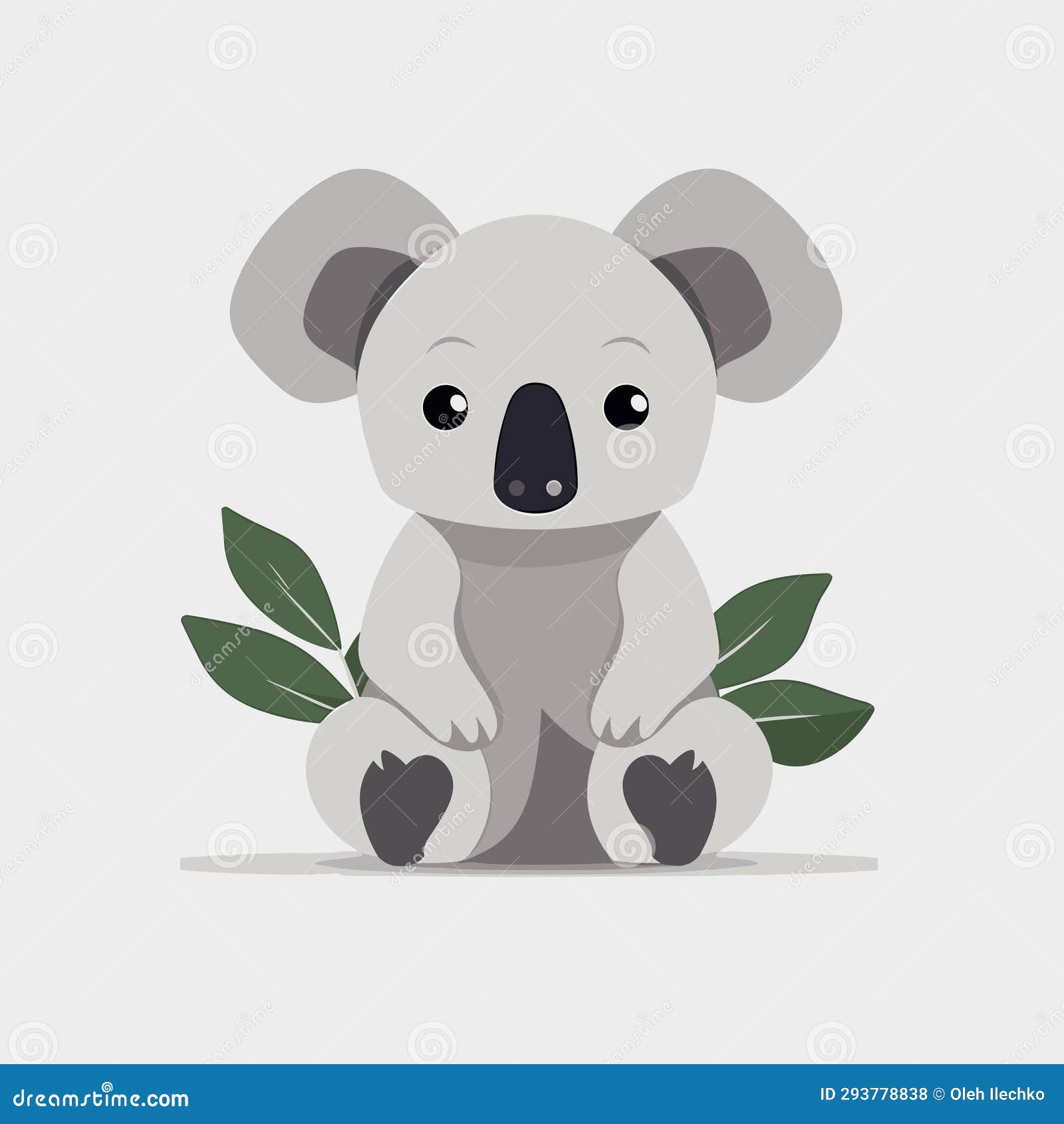 Koala Vector Flat Minimalistic Asset Isolated Illustration Stock Vector ...