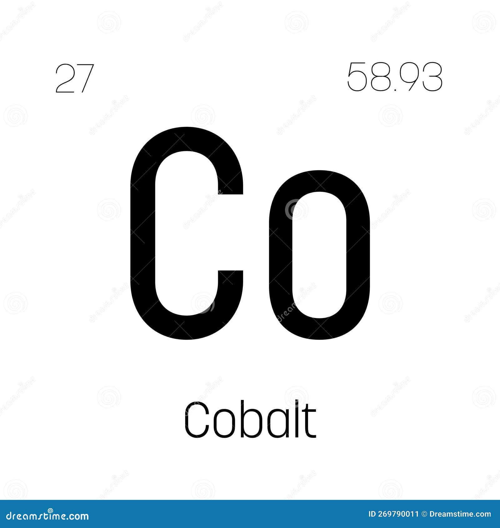 Kobalt-co-periodisches Element Stock Abbildung - Illustration von ... Kobalt-co-periodisches Element Stock Abbildung - Illustration von ...