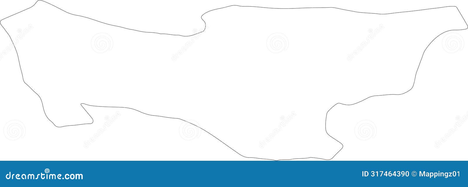 Kobarid Slovenia Outline Map Stock Illustration - Illustration of shape ...