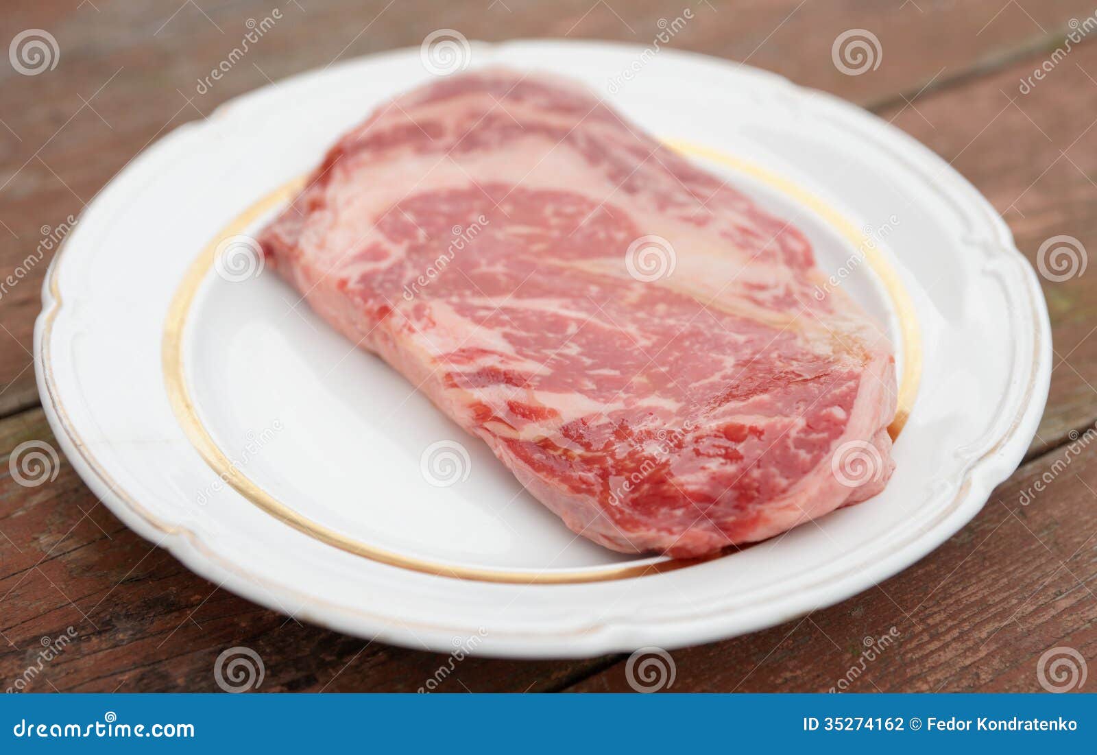 Kobe beef ribeye steak stock photo. Image of nutrition - 35274162