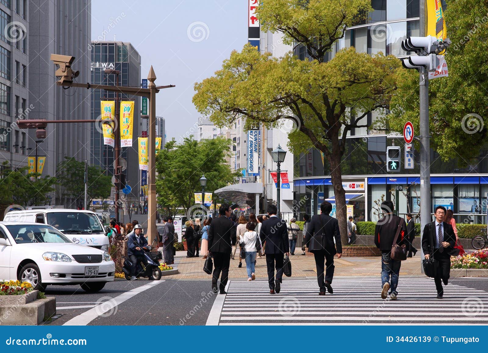 Kobe, Japonia obraz stock editorial. Obraz złożonej z ludzie - 34426139