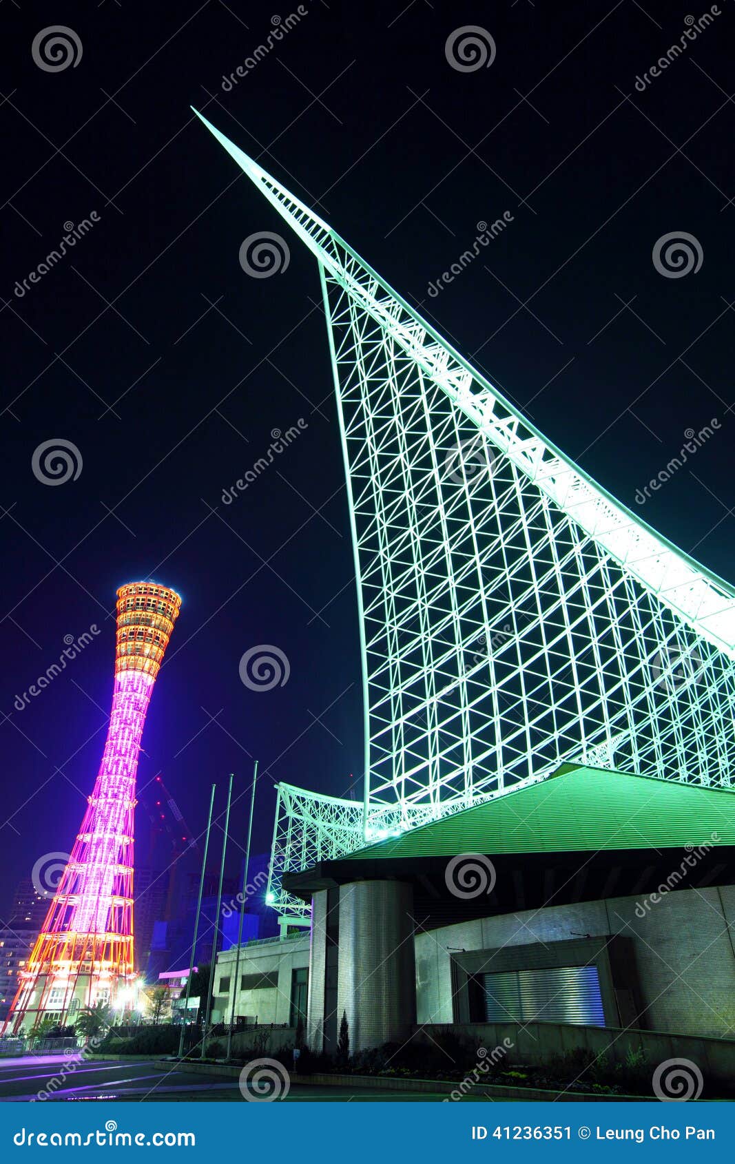 Kobe night stock image. Image of kobe, skyline, kinki - 41236351