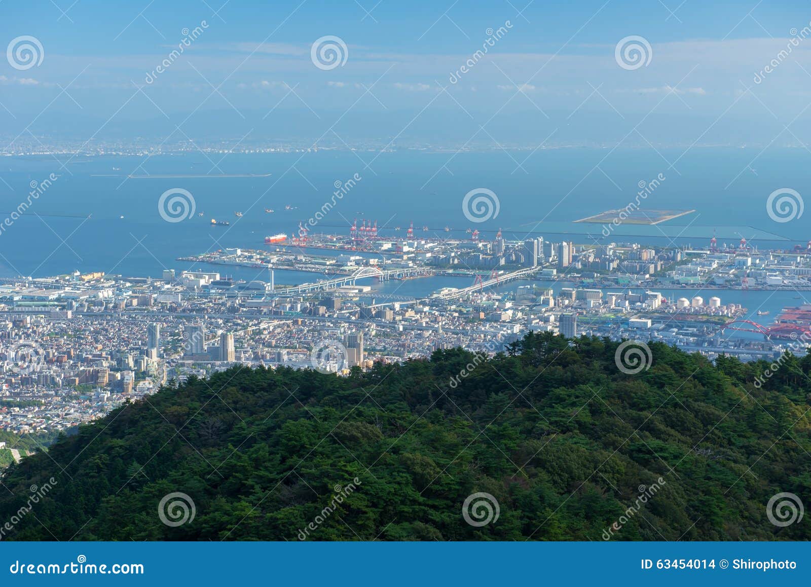 Kobe View stock photo. Image of cloud, kikuseidai, night - 63454014