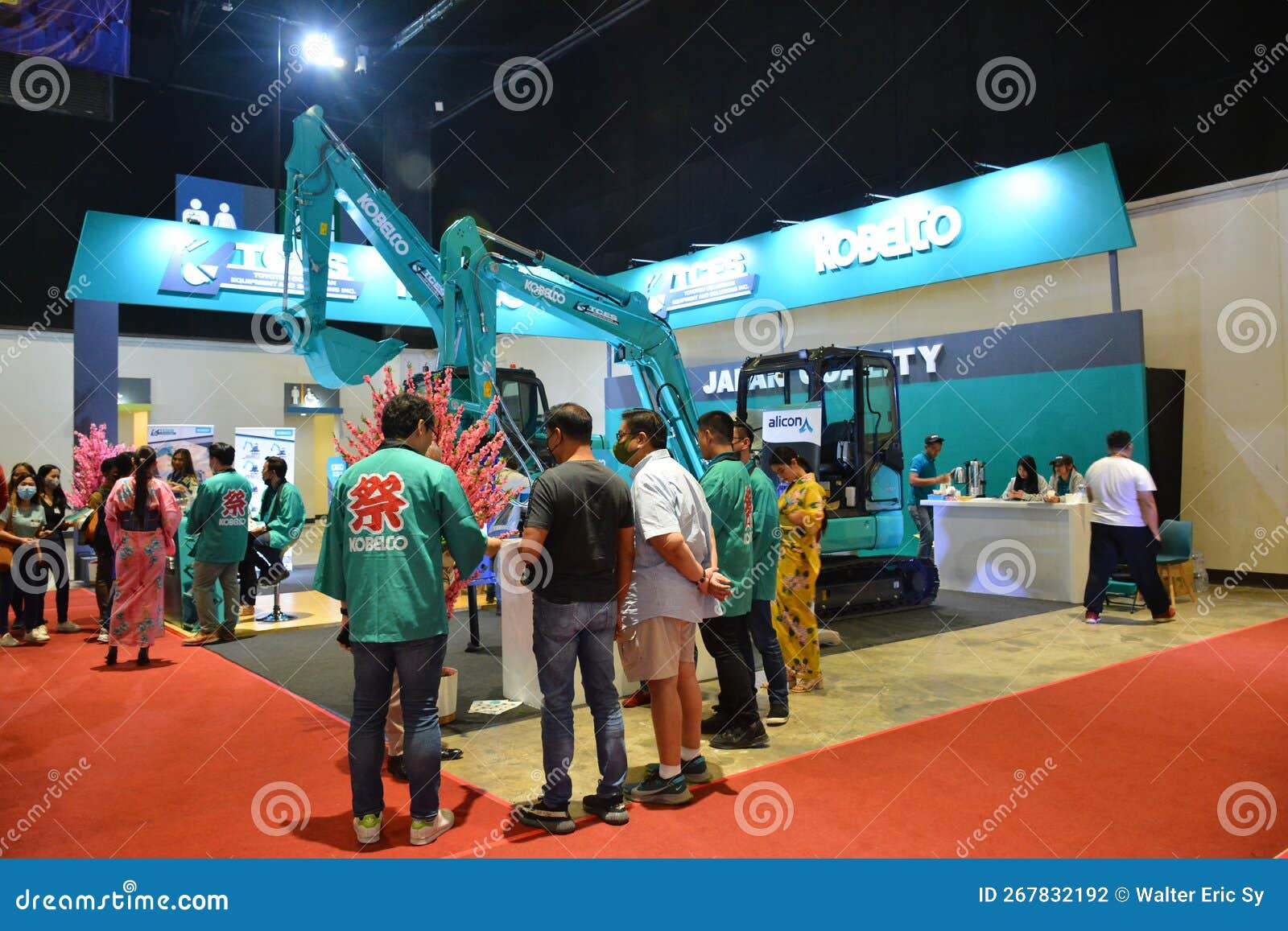 Kobelco Display Booth at Philconstruct in Pasay, Philippines Editorial ...