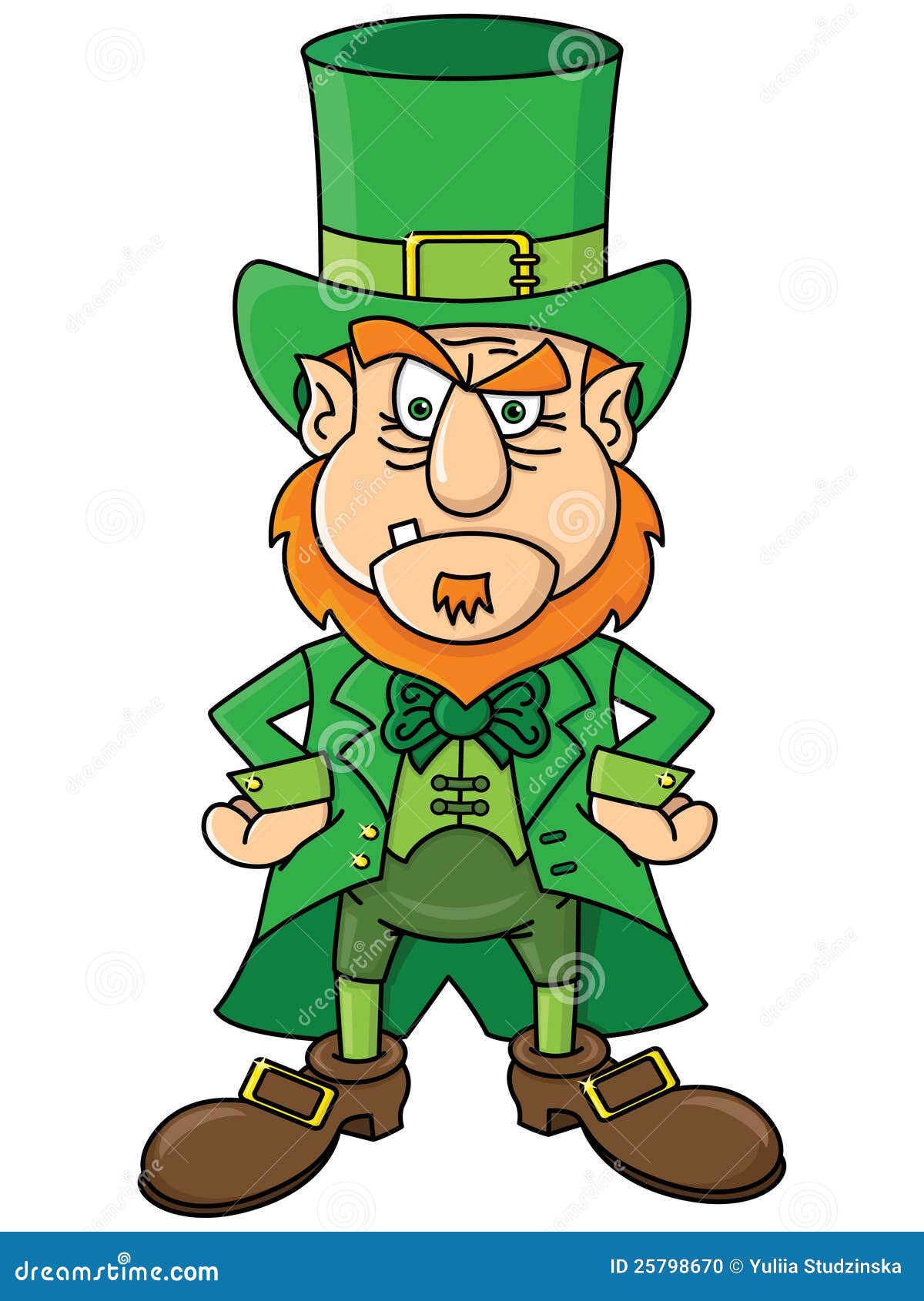 Kobold vektor abbildung. Illustration von unzufriedenheit - 25798670