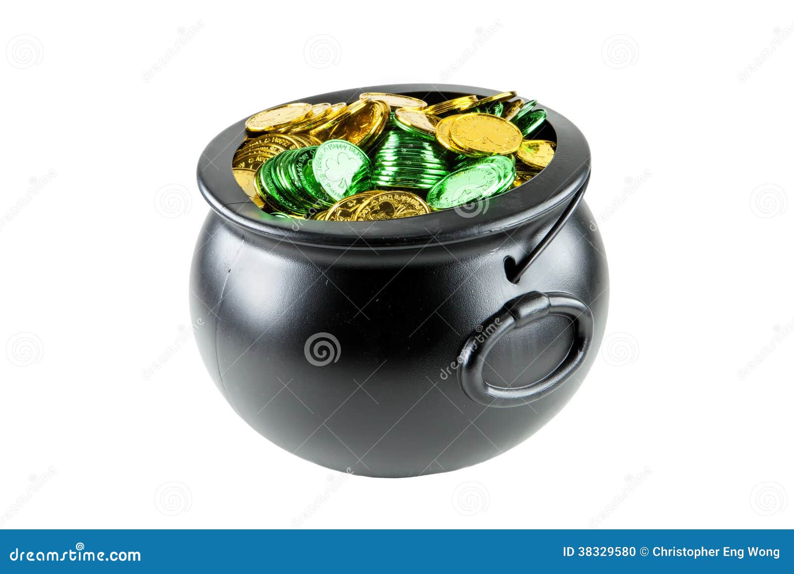 Kobold-Topf stockfoto. Bild von nachricht, partei, feiertag - 38329580