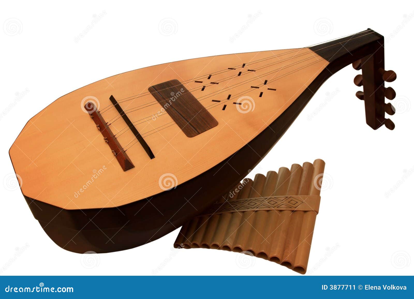 Kobza - An Ancient Ukrainian Folk Instrument Royalty-Free Stock Image ...