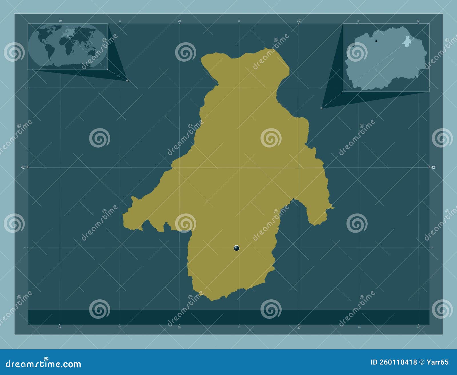 Kocani, Macedonia. Solid. Capital Stock Illustration - Illustration of ...