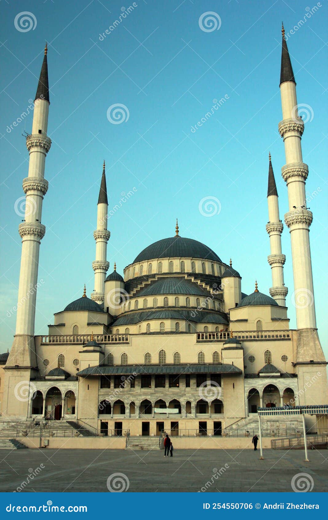 Kocatepe Mosque, the Largest Mosque in Ankara, Turkey Stock Photo ...