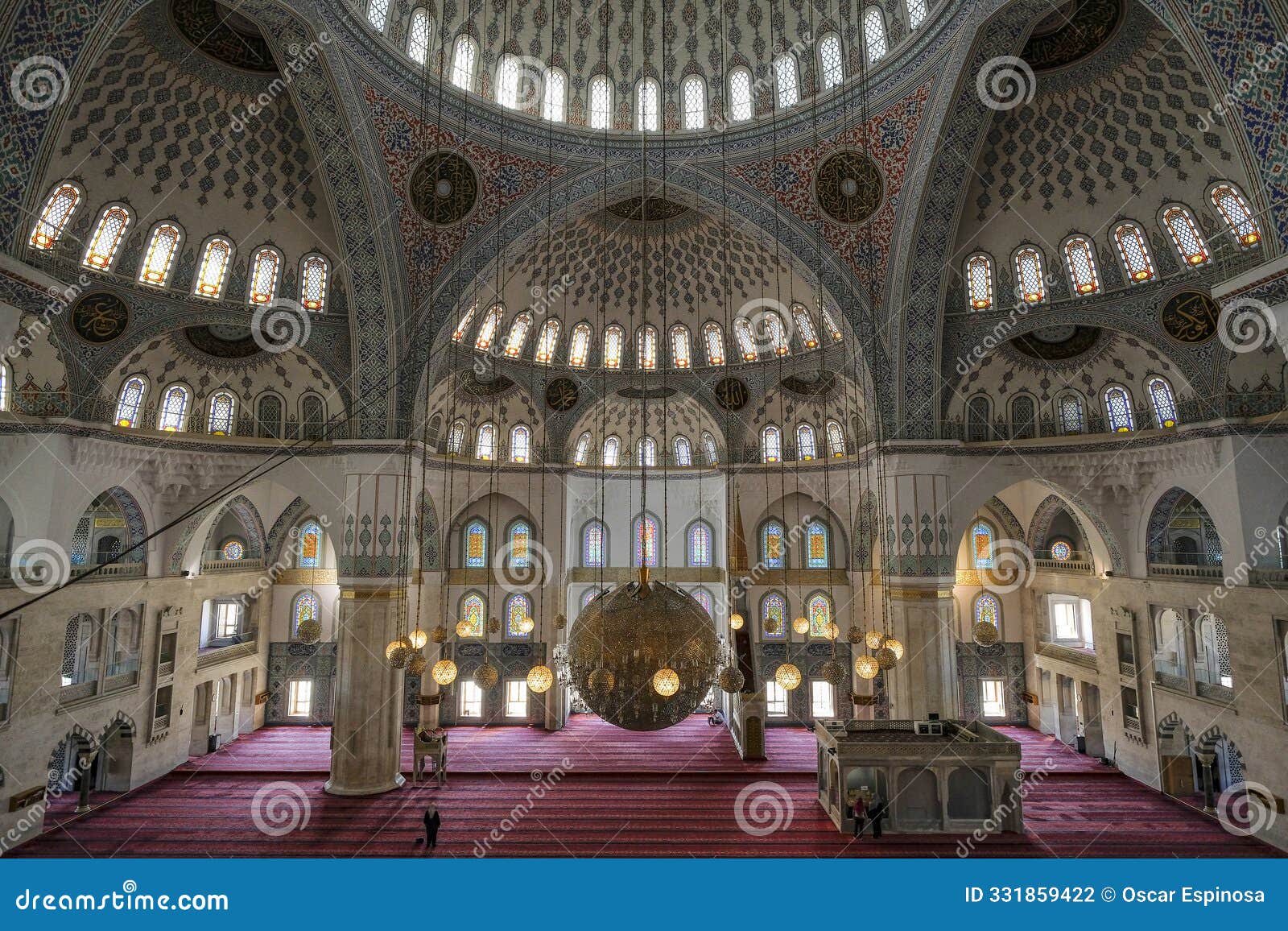 Kocatepe Mosque is the Largest Mosque in Ankara, Turkey Editorial ...