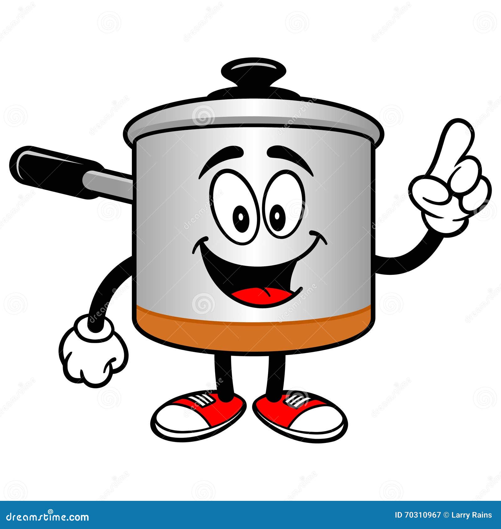 Kochen Der Topf-Unterhaltung Vektor Abbildung - Illustration von ...