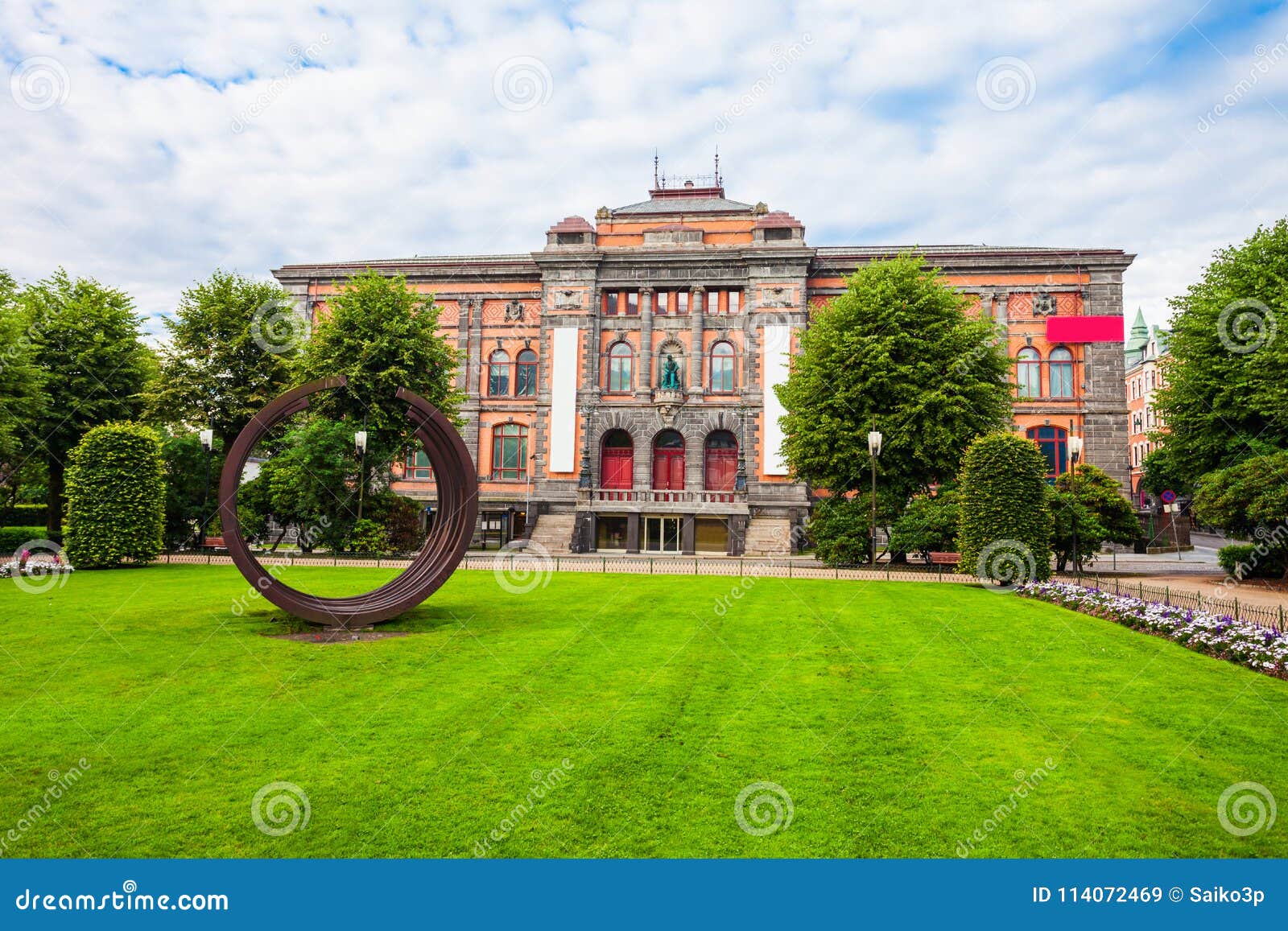 Kode Art Museum, Bergen imagen de archivo editorial. Imagen de ...