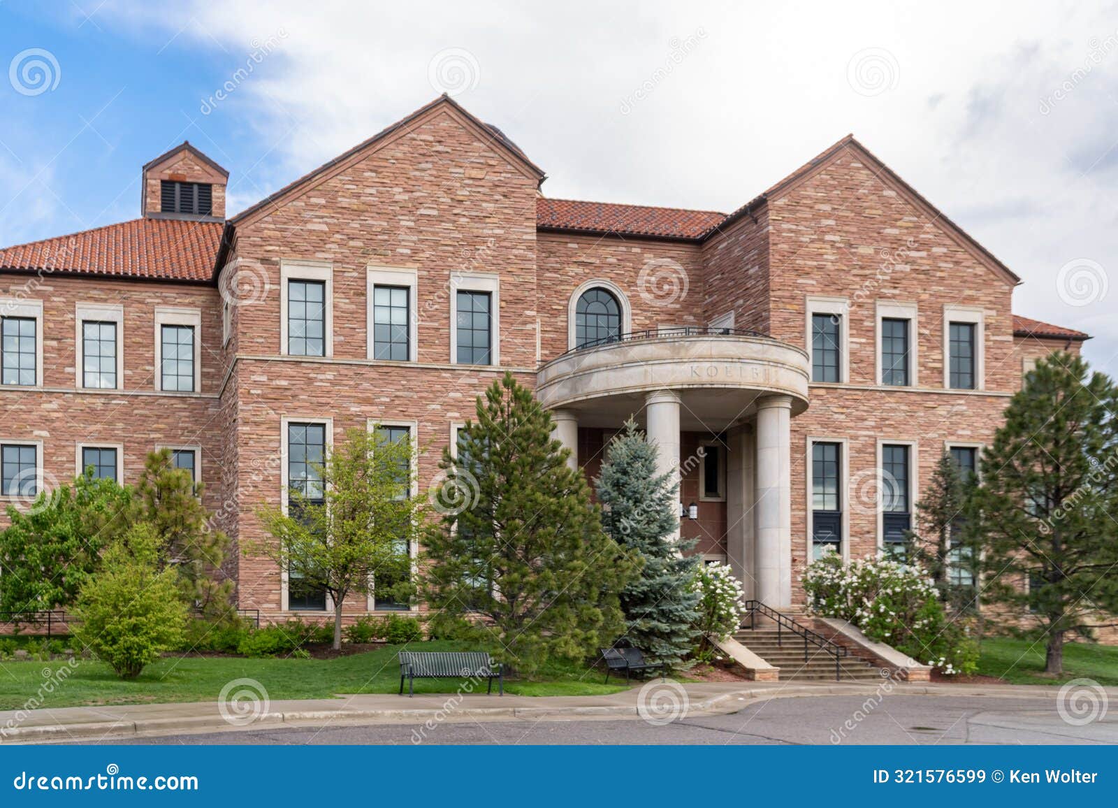 Koelbel Hall on the Campus of the University of Colorado at Boulder ...