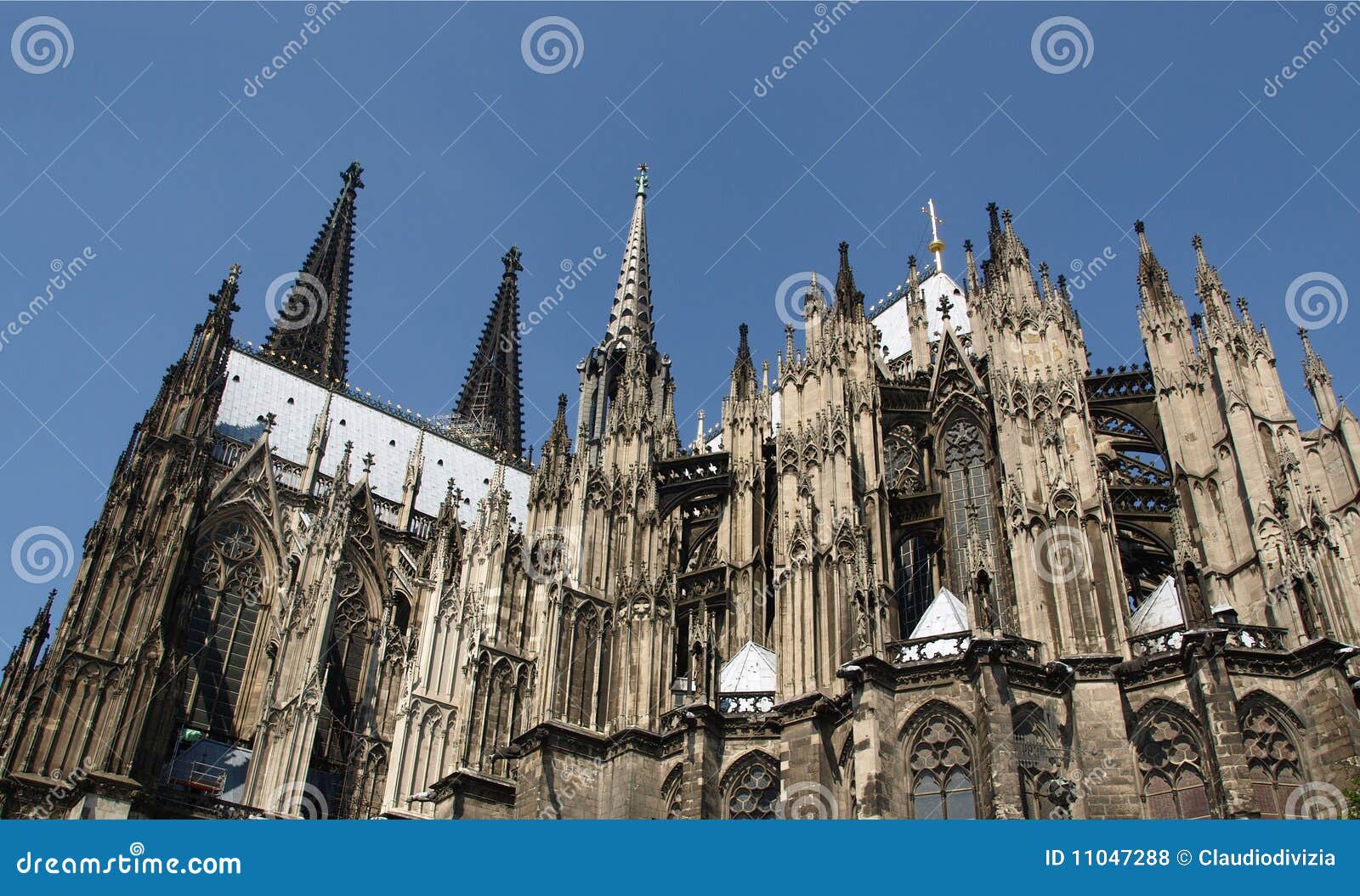 Koeln Dom stock photo. Image of land, church, cathedral - 11047288