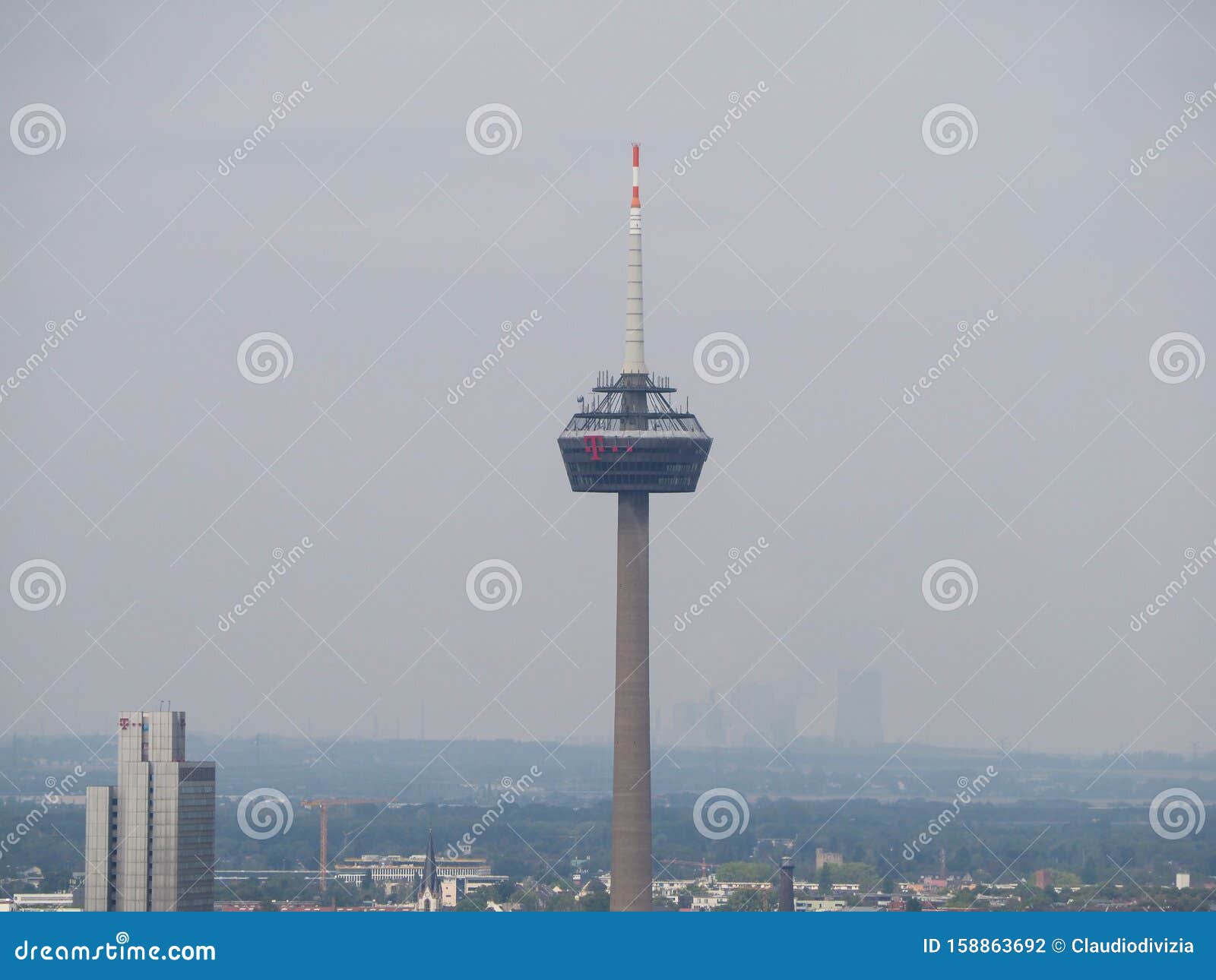 Colonius (TV Tower) in Koeln Editorial Photography - Image of north ...