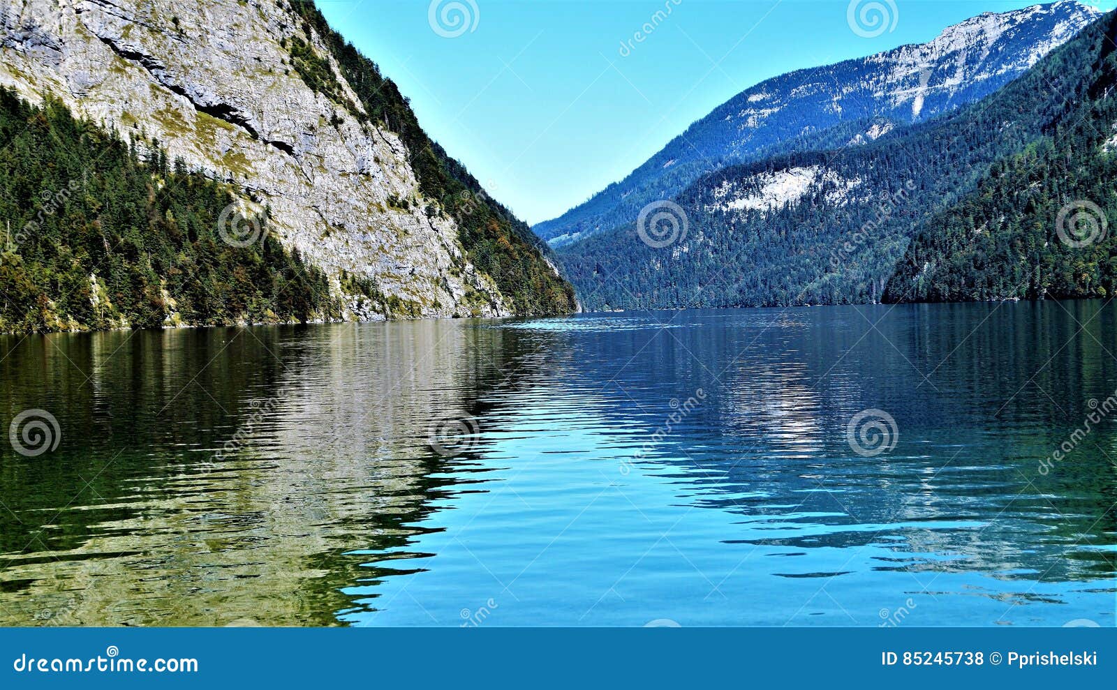 Koenig see Germany stock photo. Image of sommer, germany - 85245738
