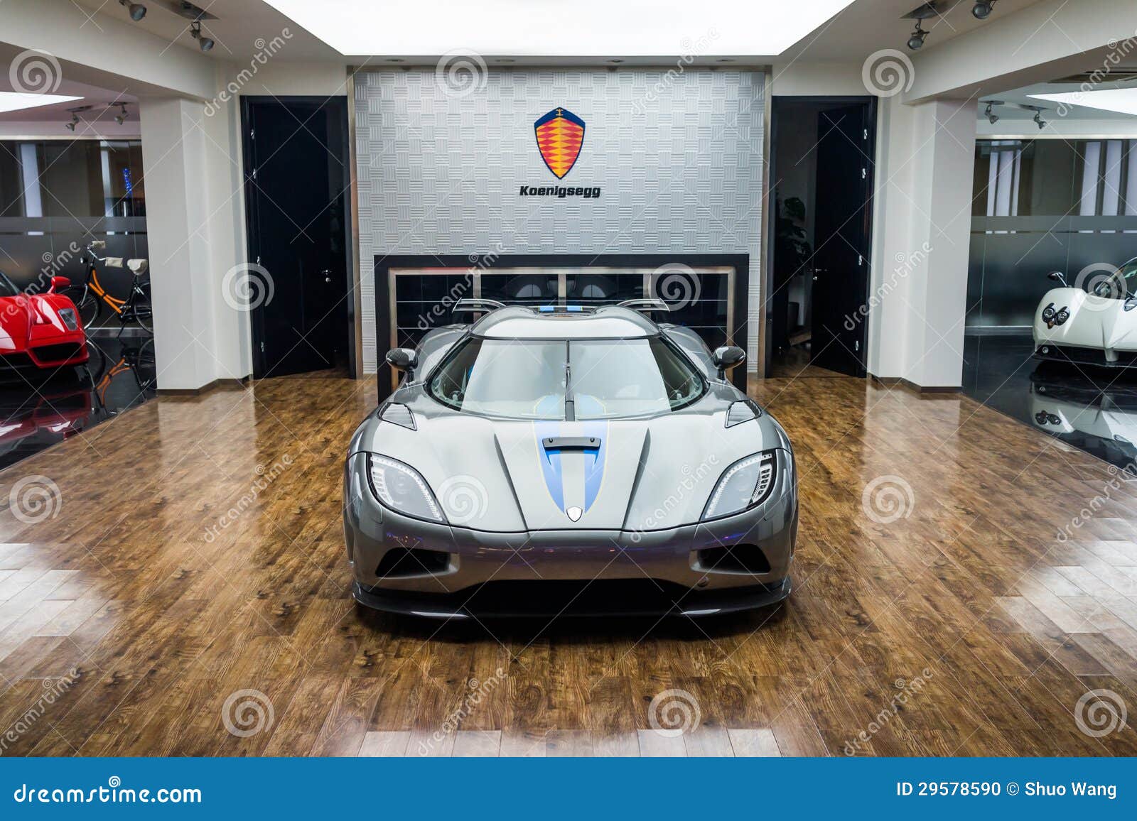 Koenigsegg Luxury Sport Car Editorial Image | CartoonDealer.com #49906030