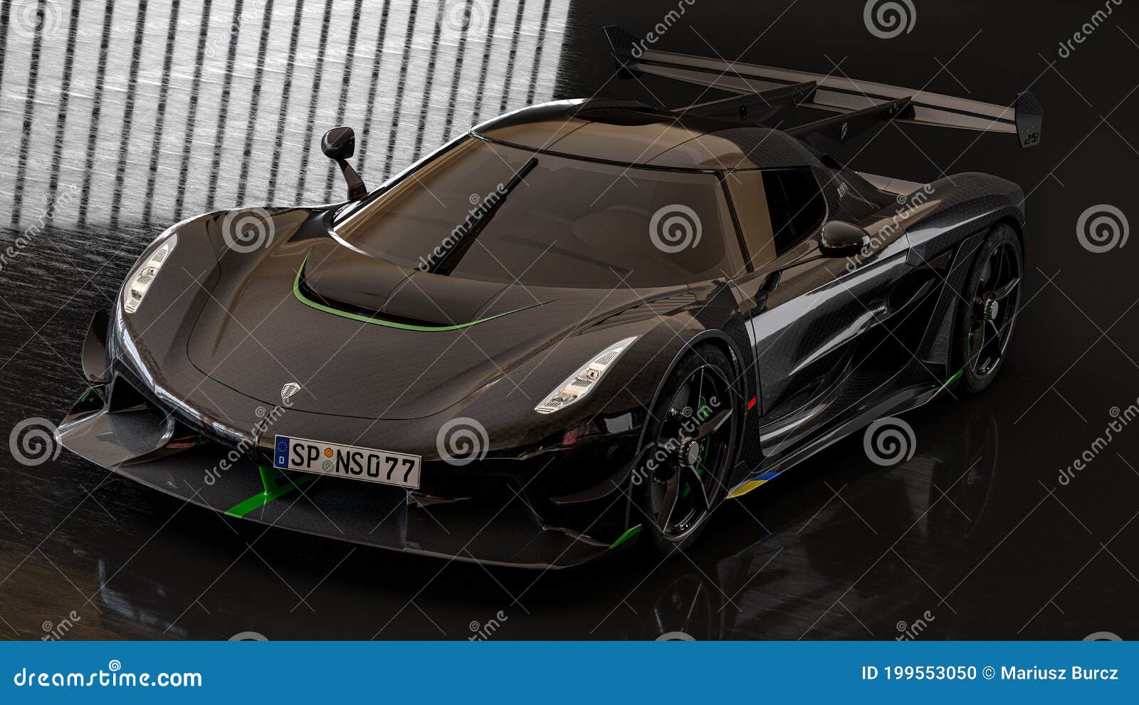 Koenigsegg Jesko in the Studio Editorial Image - Illustration of jesko ...
