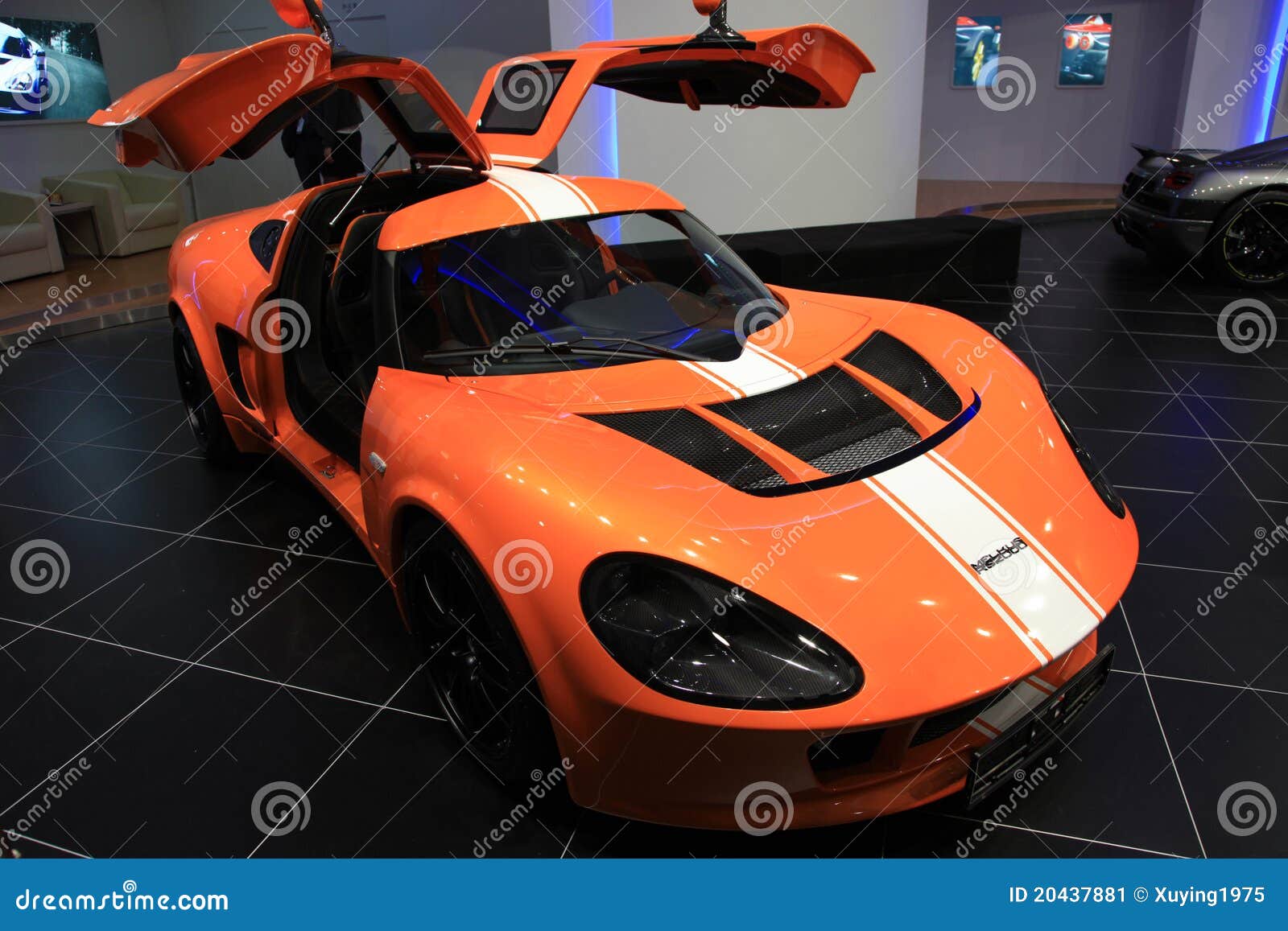 Koenigsegg sport car editorial photo. Image of presentation - 20437881