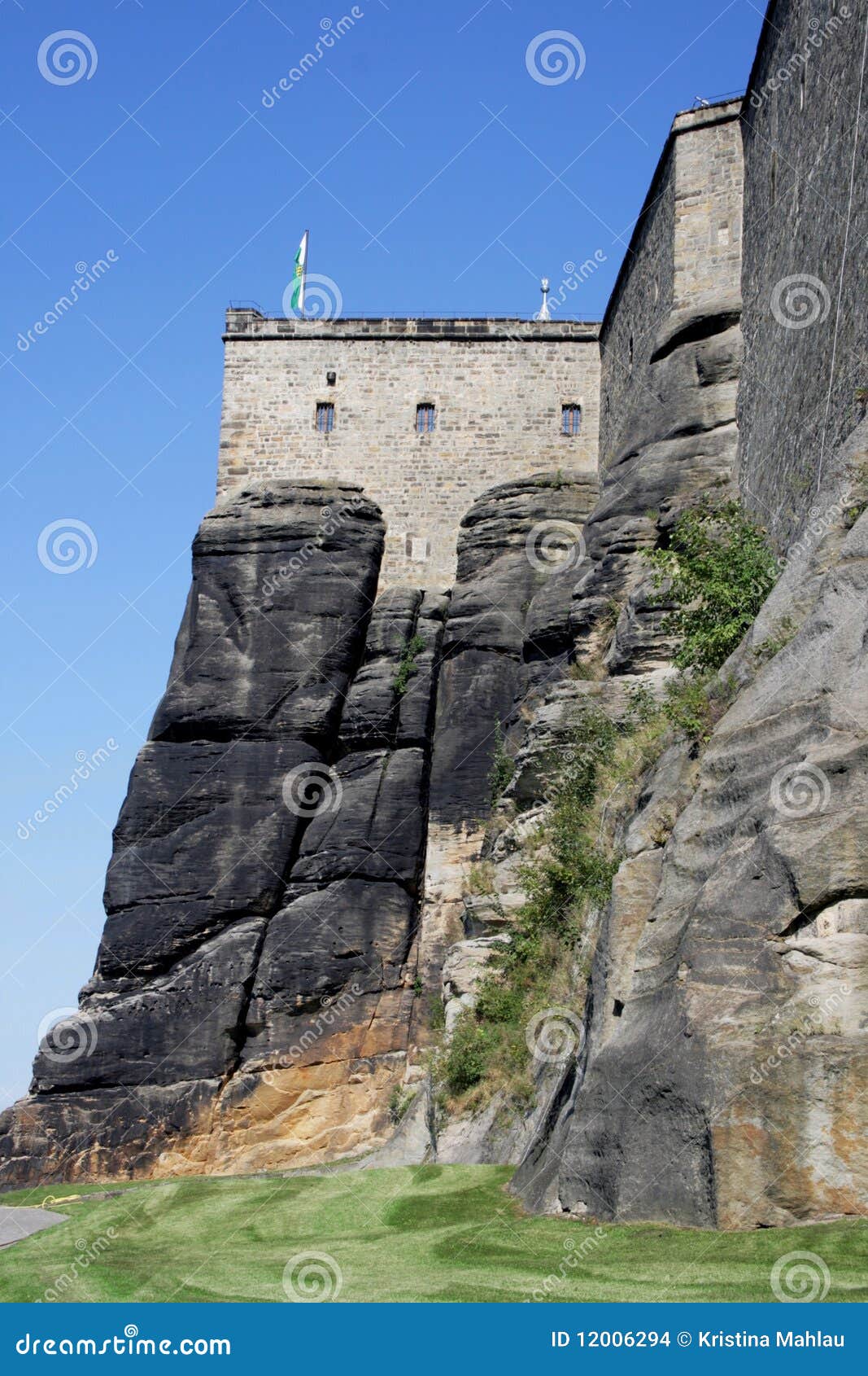 Koenigstein Castle stock photo. Image of attraction, historic - 12006294