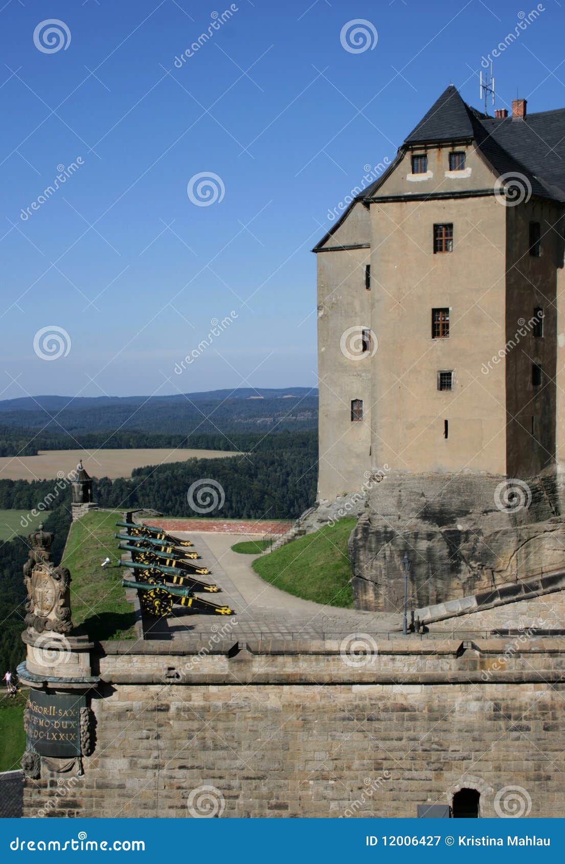 Koenigstein Castle stock image. Image of ages, house - 12006427