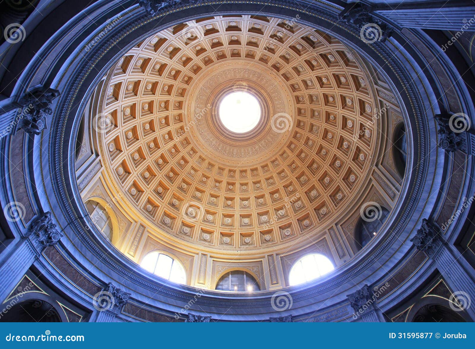 Koepel in Rome redactionele fotografie. Image of monument - 31595877