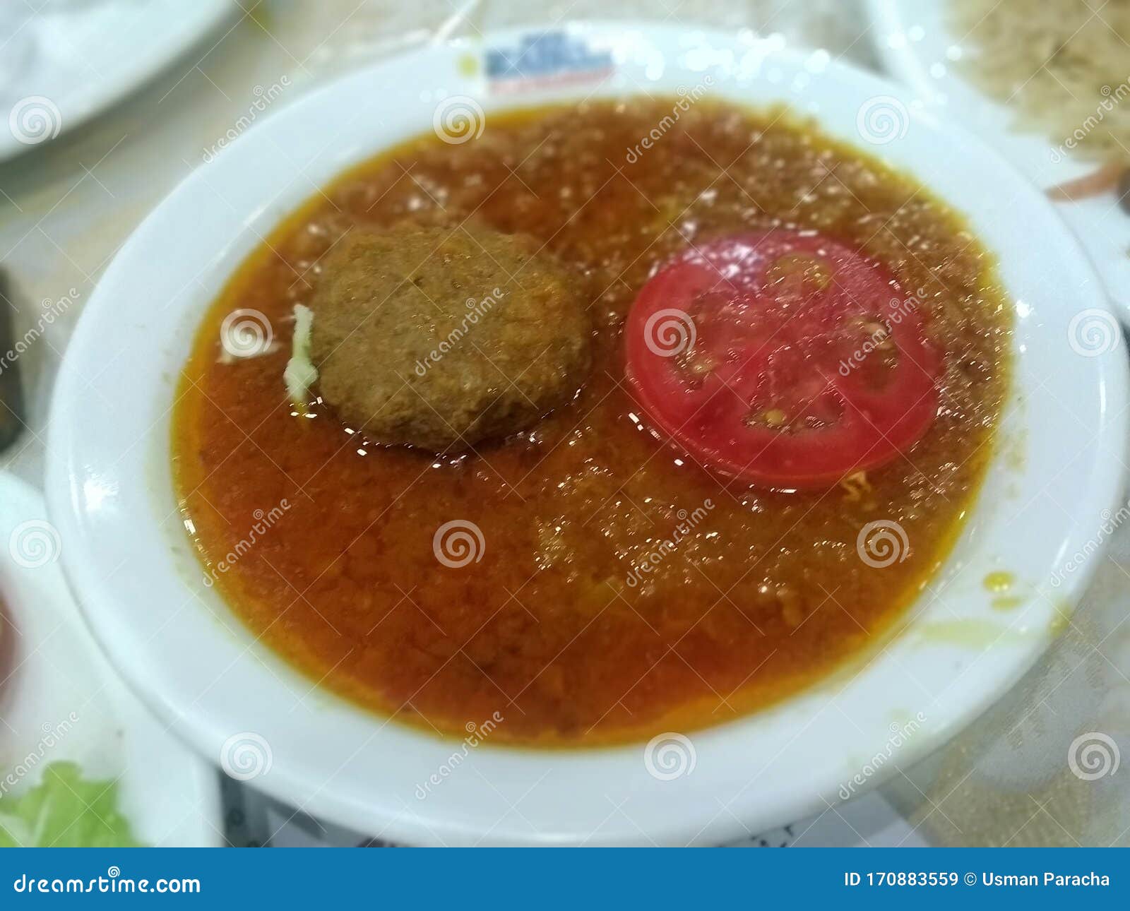 Kofta saalan stock image. Image of kofta, complementary - 170883559