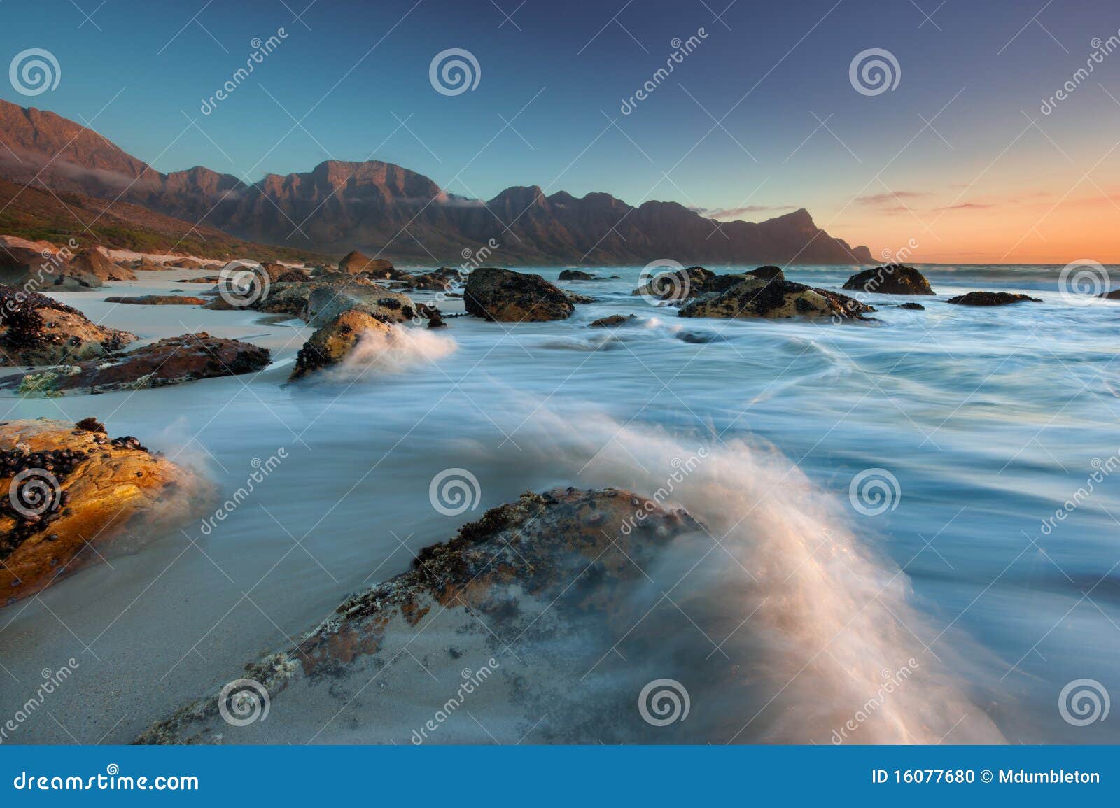 Kogel Bay stock photo. Image of range, cloudless, bushveld - 16077680