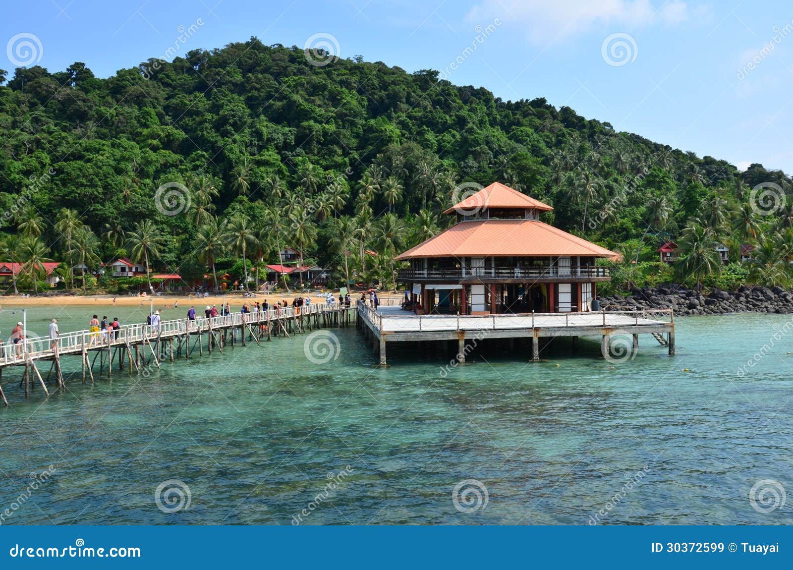 Koh Chang Thailand imagen de archivo. Imagen de colina - 30372599